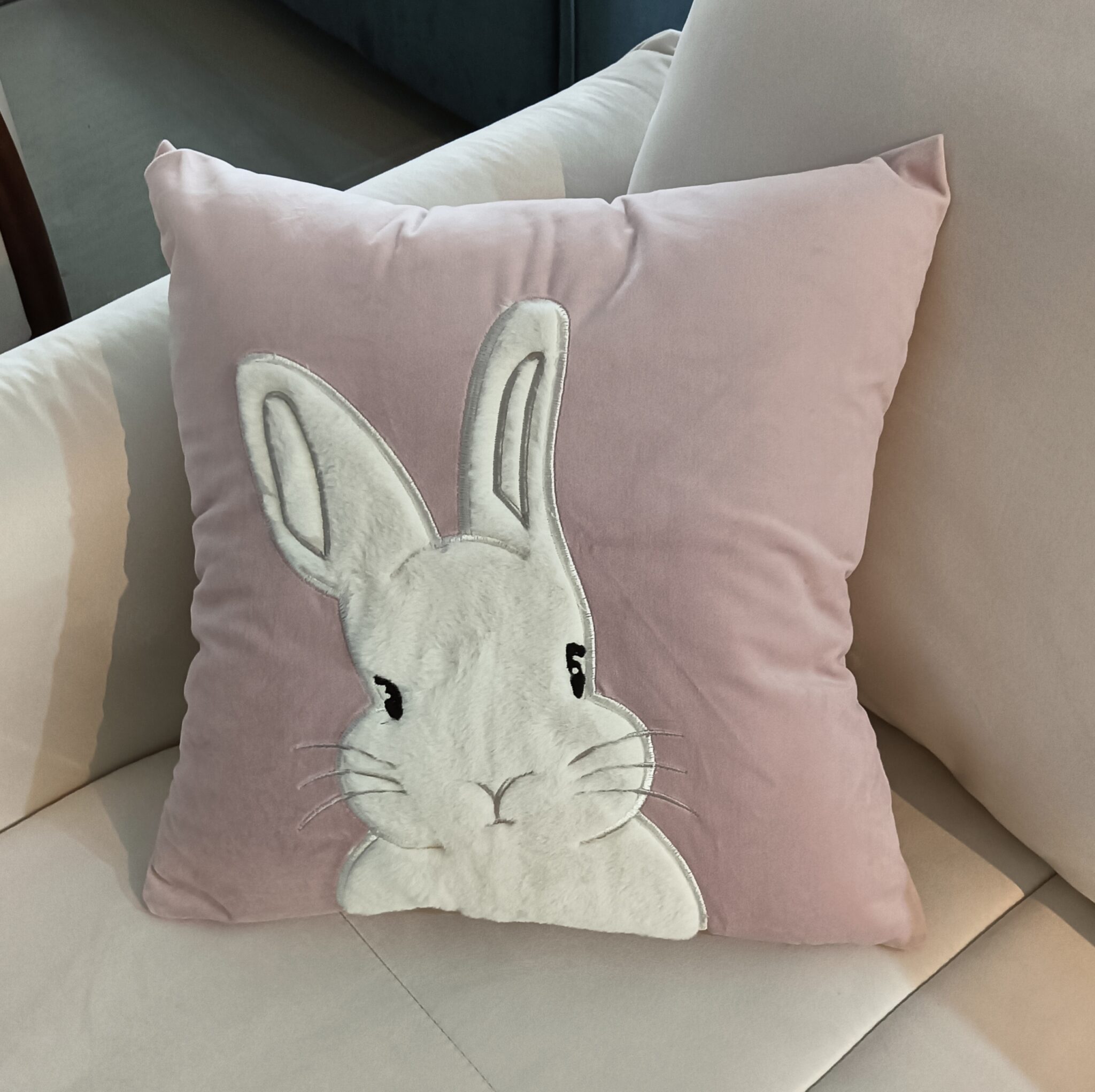PINK RABBIT PILLOW - illum